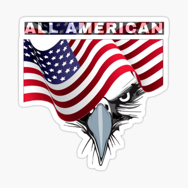 "Cw All American" Sticker by daynial-designs | Redbubble