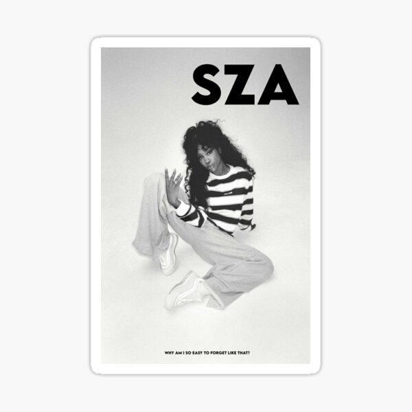 "SZA" Sticker by sensitivekind | Redbubble