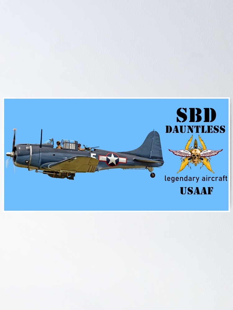 "SBD Dauntless" Poster by sibosssr | Redbubble