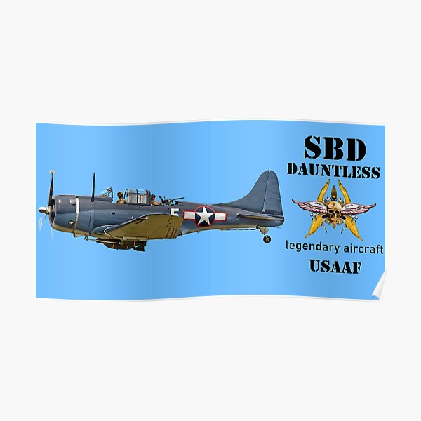 "SBD Dauntless" Poster for Sale by sibosssr | Redbubble