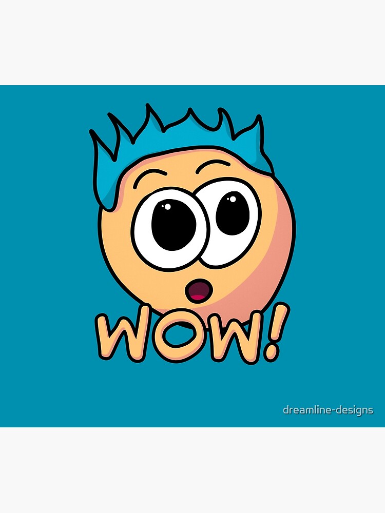 "Talking Stylized Surprised Face" Art Print for Sale by mr-robatto ...