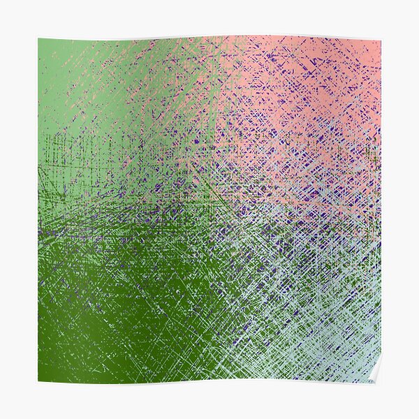 "scratch gradient quadrants 2" Poster by zdefeciani1 | Redbubble