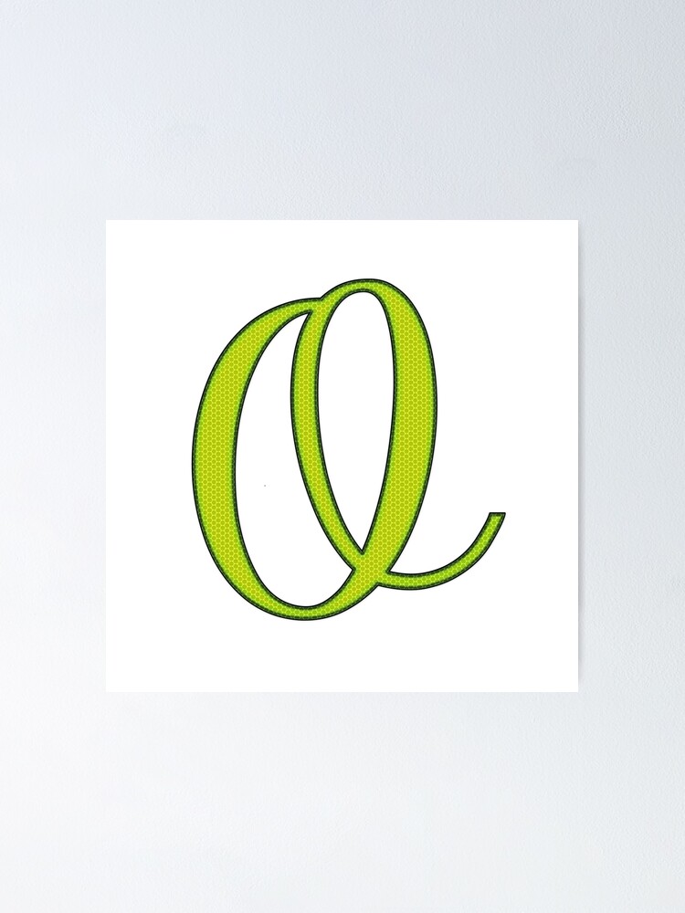 "Letter O" Poster for Sale by kimberpix | Redbubble