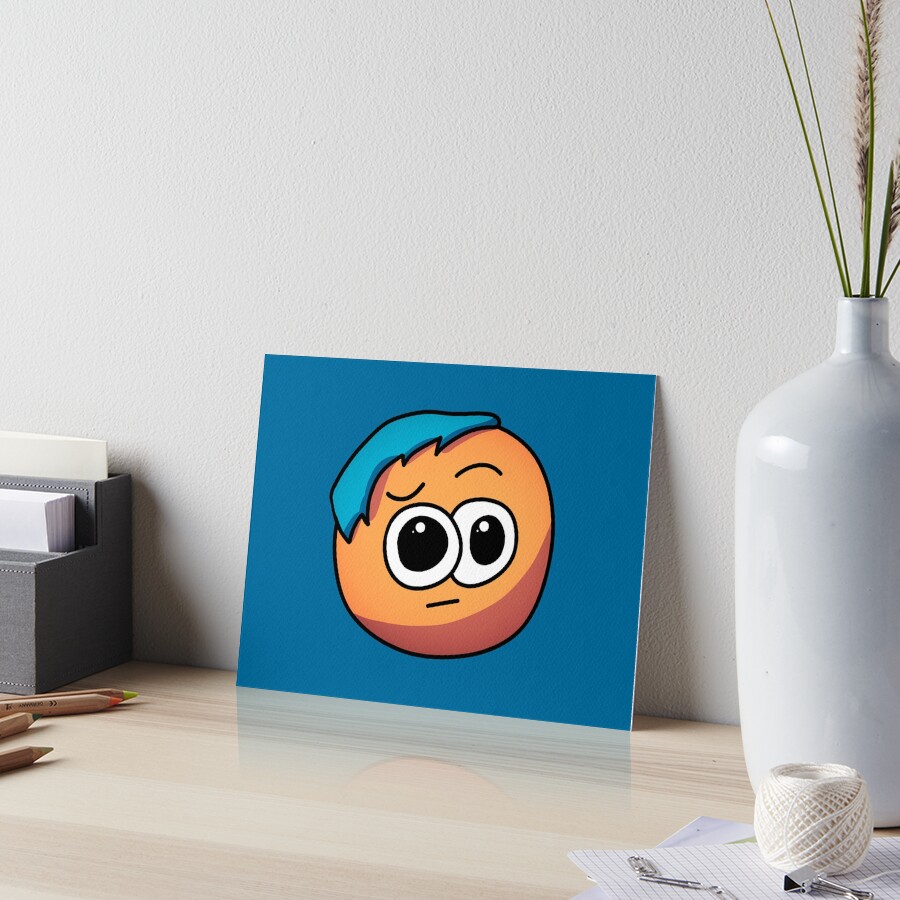 "Stylized Confused Face" Art Board Print for Sale by mr-robatto | Redbubble