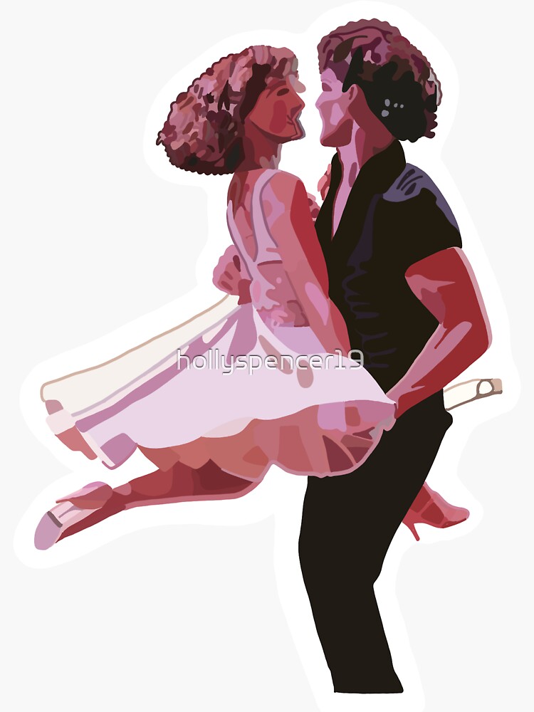 "Dirty Dancing final dance" Sticker for Sale by hollyspencer19 | Redbubble