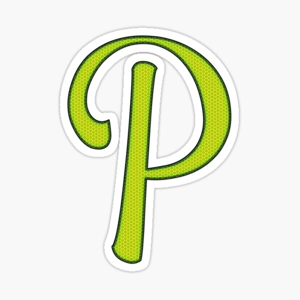 "Letter P" Sticker for Sale by kimberpix | Redbubble