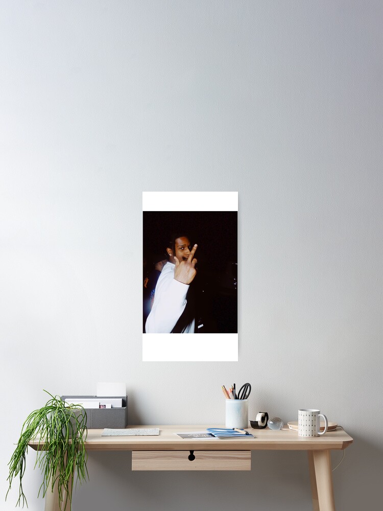 Asap Rocky Middle Finger