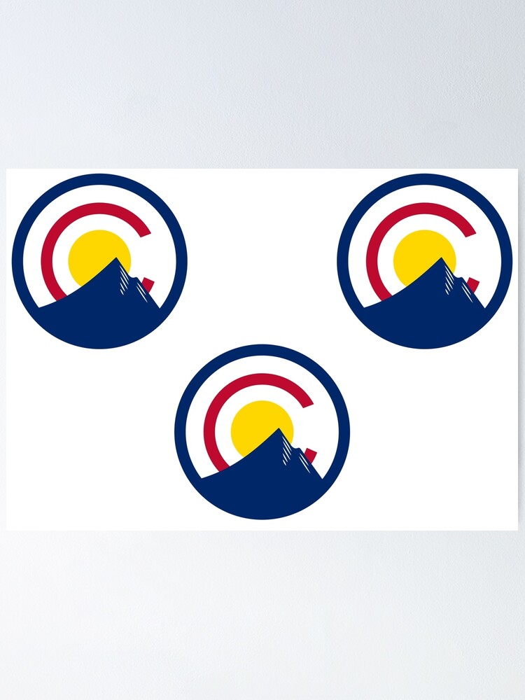 "Colorado State Flag Pack" Poster for Sale by Taumaturgo | Redbubble