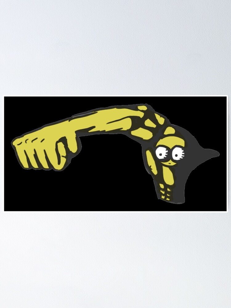 "Big Fist of Pain - Cursed Emoji" Poster for Sale by AlexGarcia-Art ...