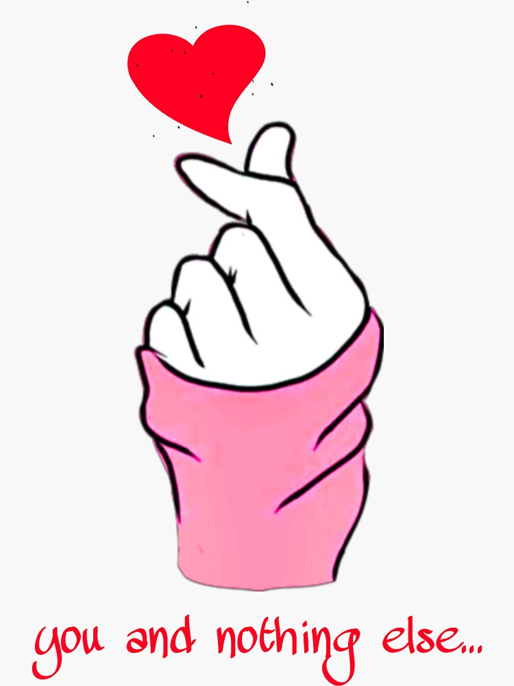 "you and nothing else" Sticker by GangDesign | Redbubble