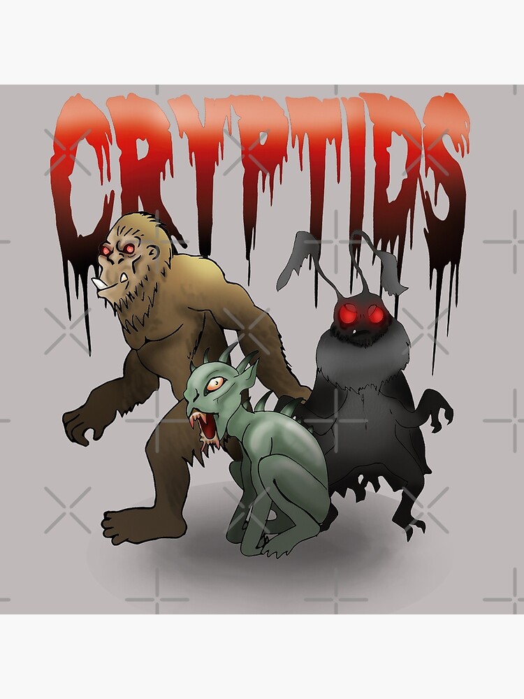 "Cool cryptids" Poster for Sale by adrart7 | Redbubble