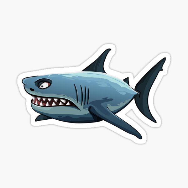 "Blue Shark" Sticker for Sale by Photography-Art | Redbubble