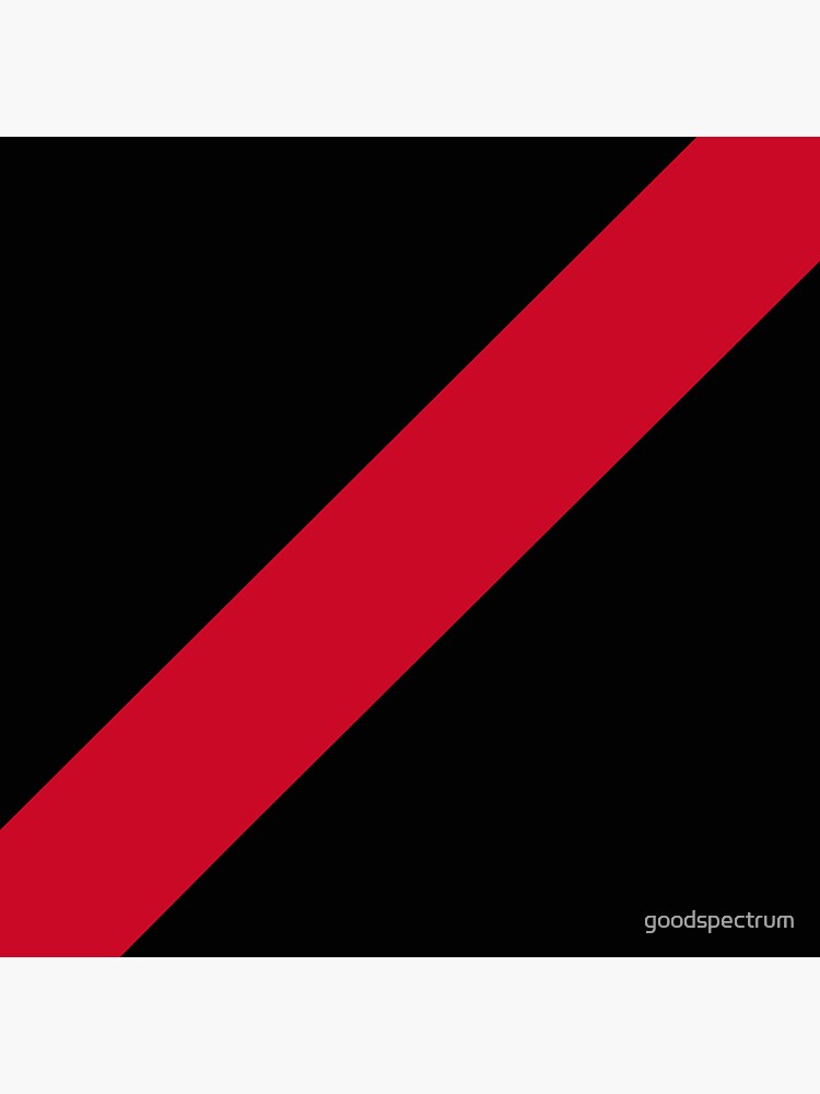 "Red & Black" Sticker for Sale by goodspectrum | Redbubble