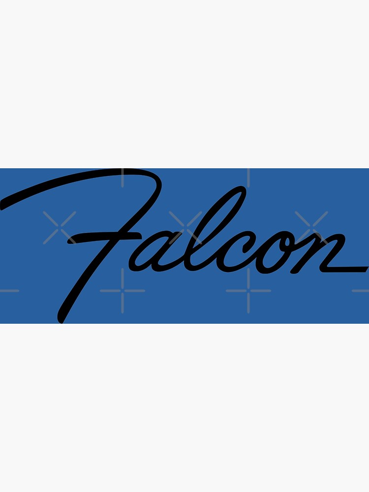 "Falcon Script" Poster for Sale by ItsMeRuva | Redbubble