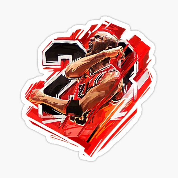 "Michael Jordan" Sticker for Sale by KingsManKind | Redbubble