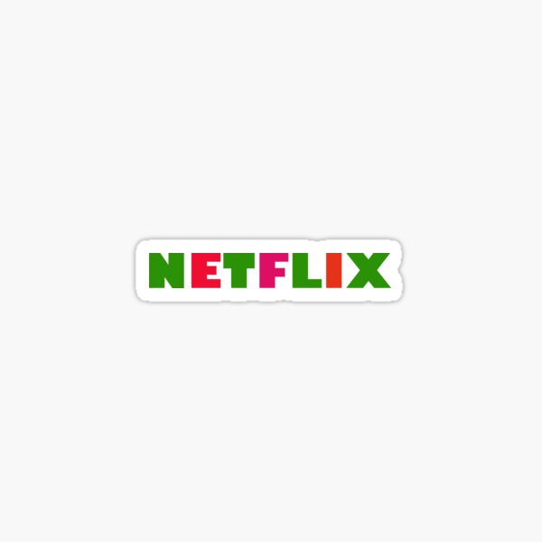 "netflix" Sticker for Sale by zaino2017 | Redbubble