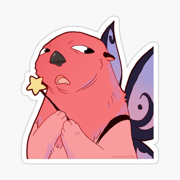 "Wha" Sticker for Sale by deesketchs | Redbubble