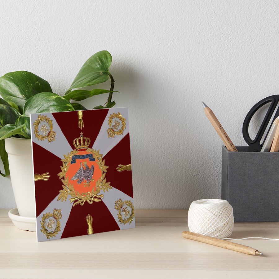 "German Flag 1813" Art Board Print by edsimoneit | Redbubble