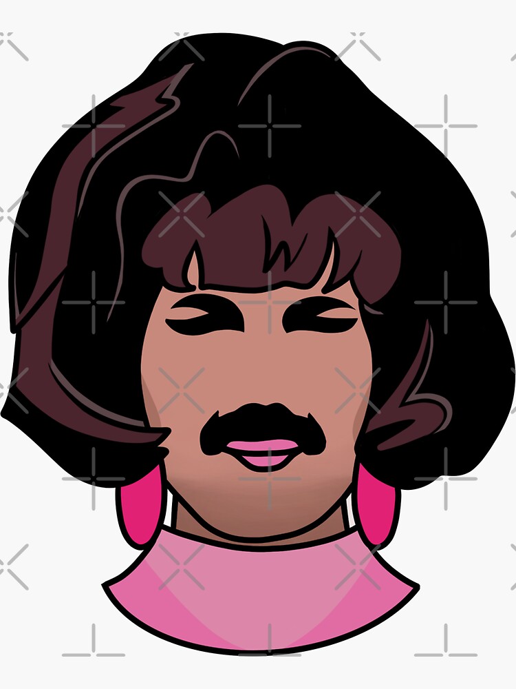 "Freddie break free" Sticker for Sale by PEArt | Redbubble