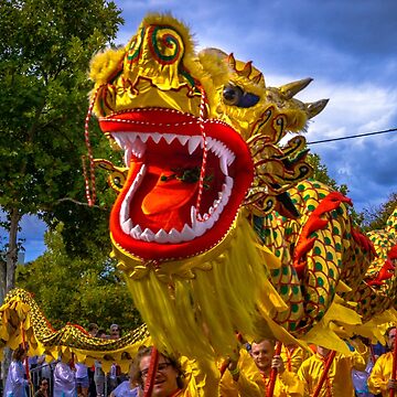"Bendigo 2019 Easter Dragon Parade" Art Board Print for Sale by Steven ...