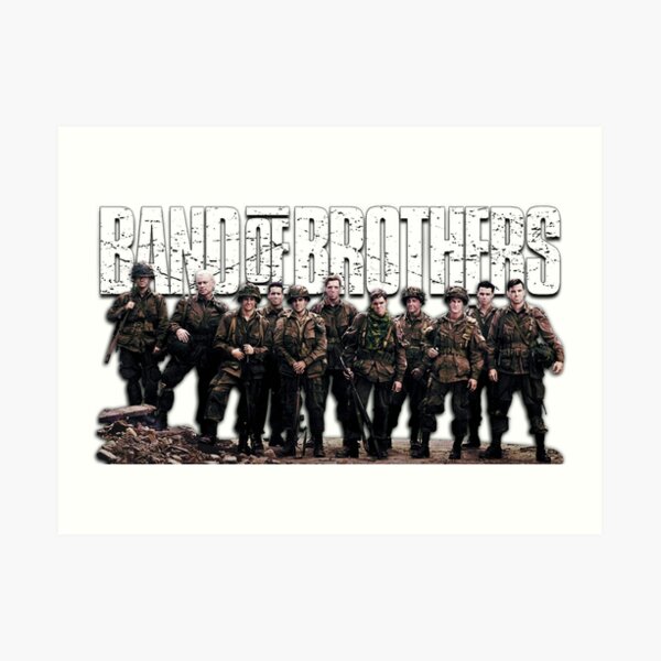 "Band of Brothers" Art Print for Sale by Vector11 | Redbubble