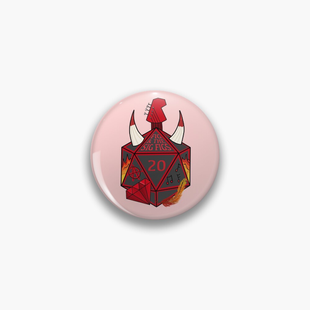 "Fig Faeth D20 fantasy high" Sticker for Sale by citrinecreates | Redbubble