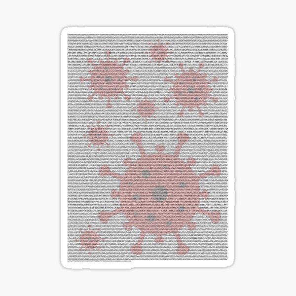"Sars-CoV-2 COVID-19 Virus Full Genomic Sequence" Sticker for Sale by ...