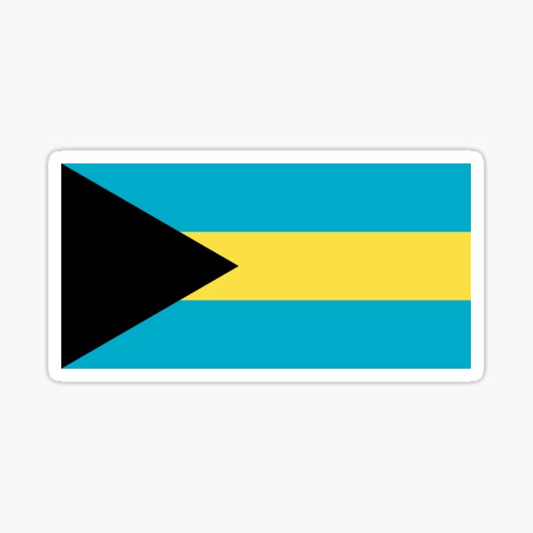 "Bahamas Flag" Sticker for Sale by WorldFlagCo | Redbubble