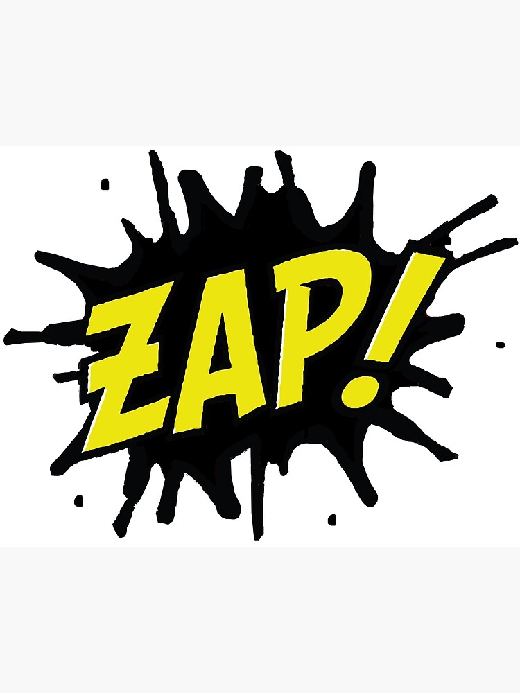 "ZAP! Design" Art Print for Sale by gracietam | Redbubble
