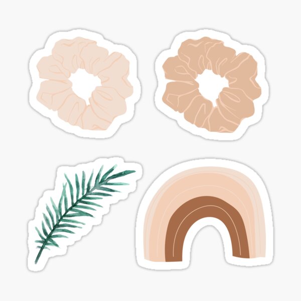 "Organic Vsco Set" Sticker by PucabooDesigns | Redbubble