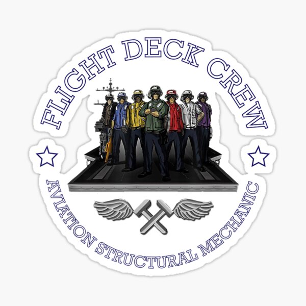"AVIATION STRUCTURAL MECHANIC NAVY AIRCRAFT CARRIER AM AME" Sticker by ...