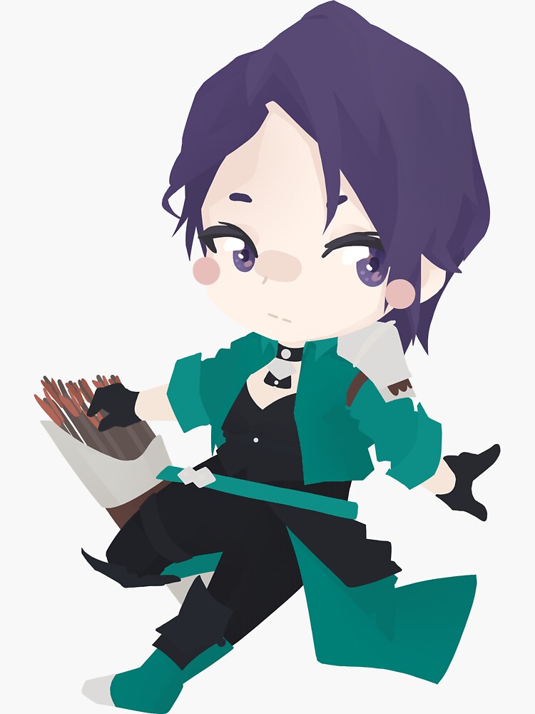 "Shamir - Fire Emblem Three Houses" Sticker by zuzudraws | Redbubble
