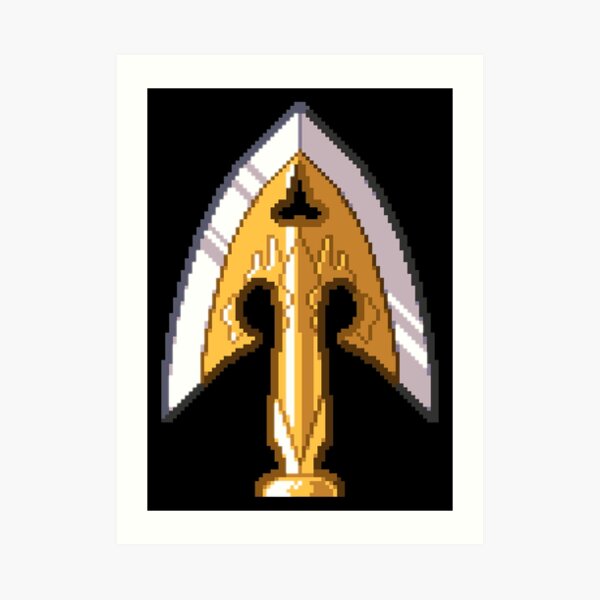 "Stand Arrow Pixel Art - Jojo" Art Print by AlexGarcia-Art | Redbubble