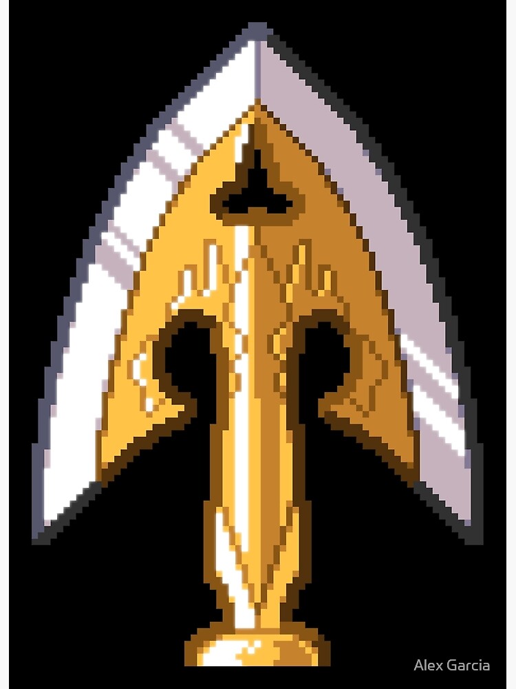 "Stand Arrow Pixel Art - Jojo" Art Print by AlexGarcia-Art | Redbubble