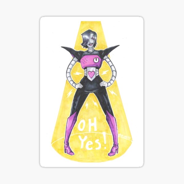""Oh Yes!"" Sticker for Sale by amazing-ehlix | Redbubble
