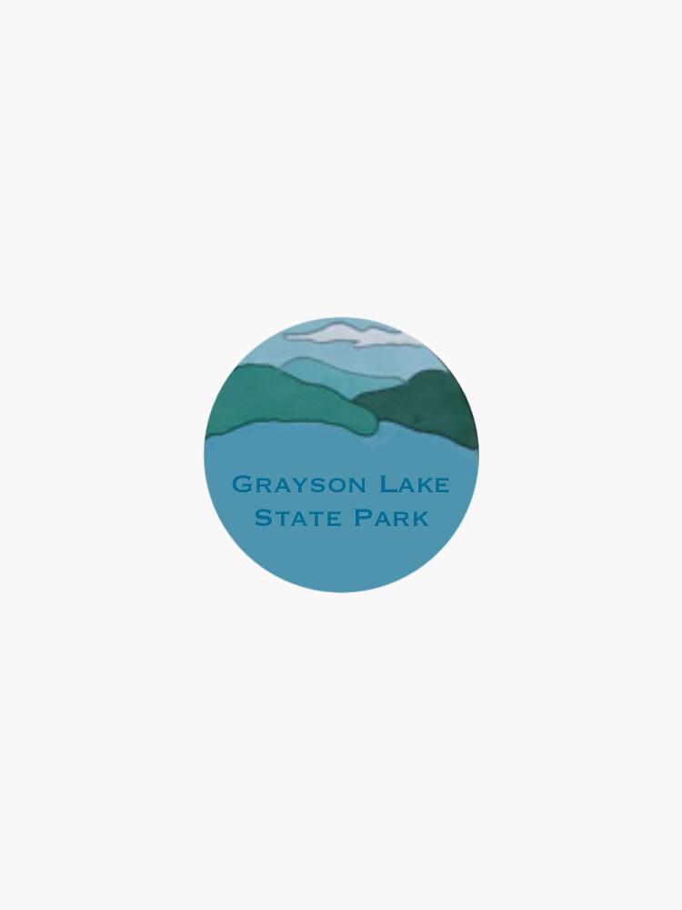 "Grayson Lake State Park" Sticker for Sale by teacherartshop | Redbubble