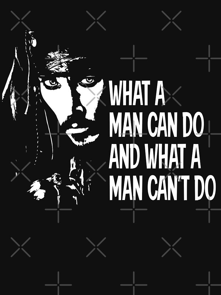 "Graphic What A Man Can Do And What A Man Can't Do" Lightweight Hoodie ...