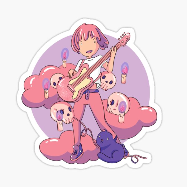 "Pink rocks" Sticker for Sale by Phabals | Redbubble