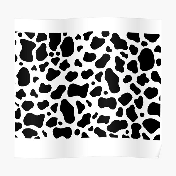 "Cow print" Poster for Sale by mcwdesigns | Redbubble