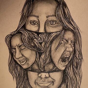 "Bipolar Disorder" Art Board Print for Sale by mia-pierini | Redbubble