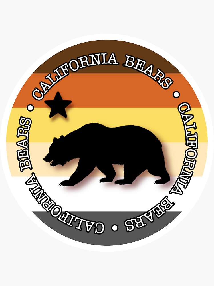 "Bear pride" Sticker for Sale by possiblylance | Redbubble