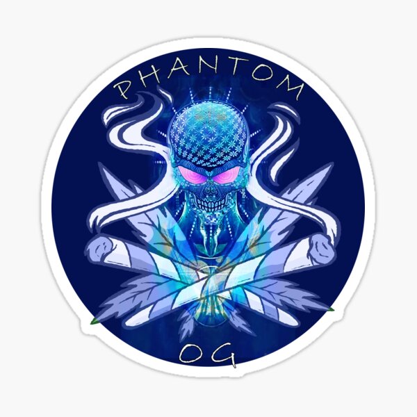 Cannabis Indica-Platinum OG strain sticker Paper Stickers etna.com.pe