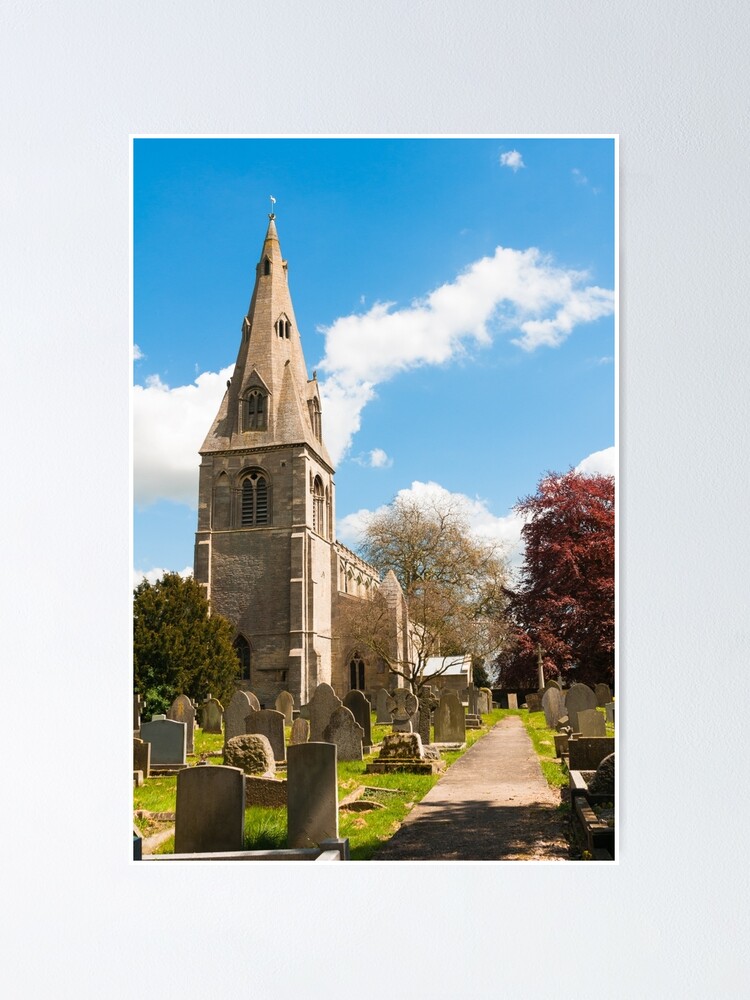 "Building, Church, St Peter`s, North Rauceby, Linconshire" Poster for ...