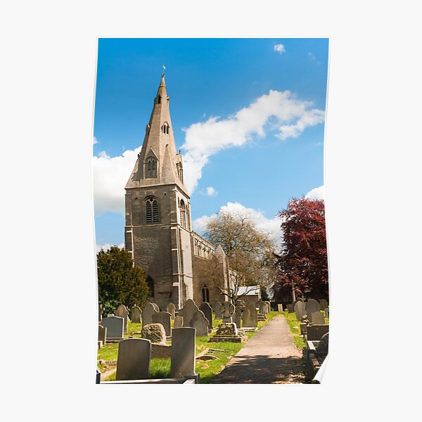 "Building, Church, St Peter`s, North Rauceby, Linconshire" Poster for ...