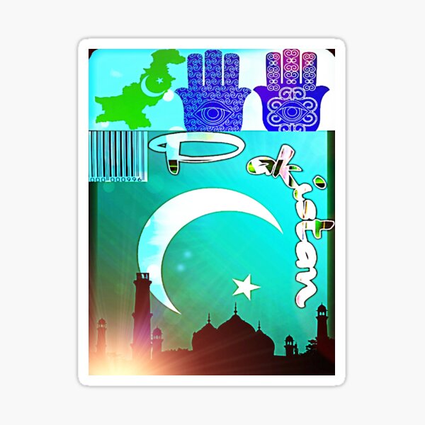 "Barcode Pakistan" Sticker for Sale by SmileBuddesigns | Redbubble