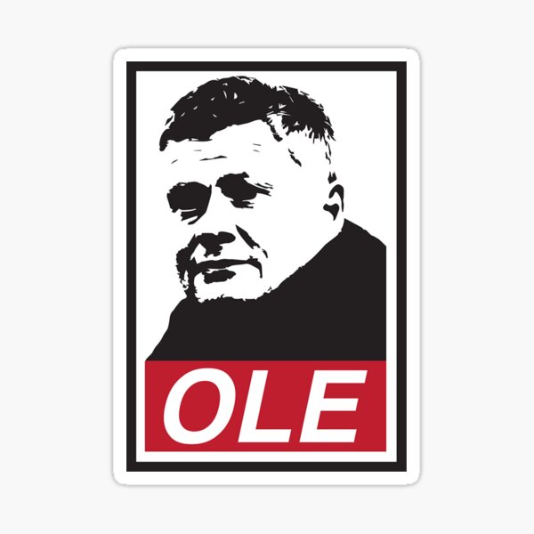 "OLE Legendary Pop Art" Sticker for Sale by vamosstore | Redbubble