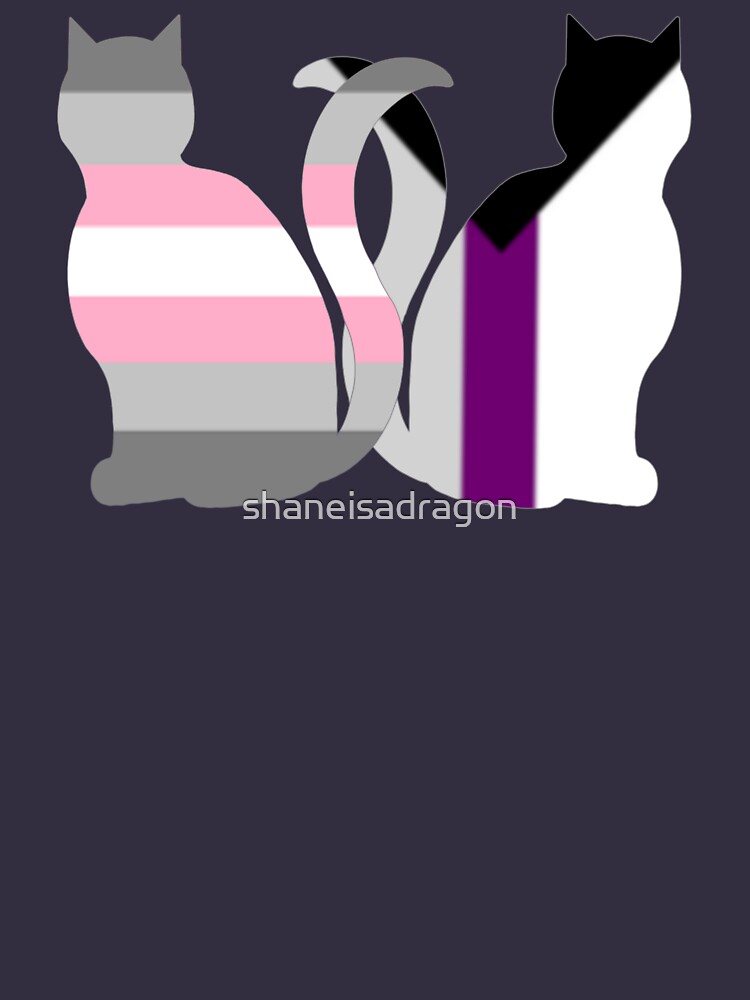 "Demisexual Demigirl Pride Cats" T-shirt for Sale by shaneisadragon ...