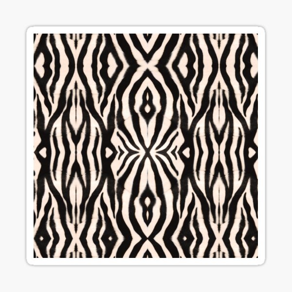 "Wild Zebra Print " Sticker for Sale by animalprintfeve | Redbubble