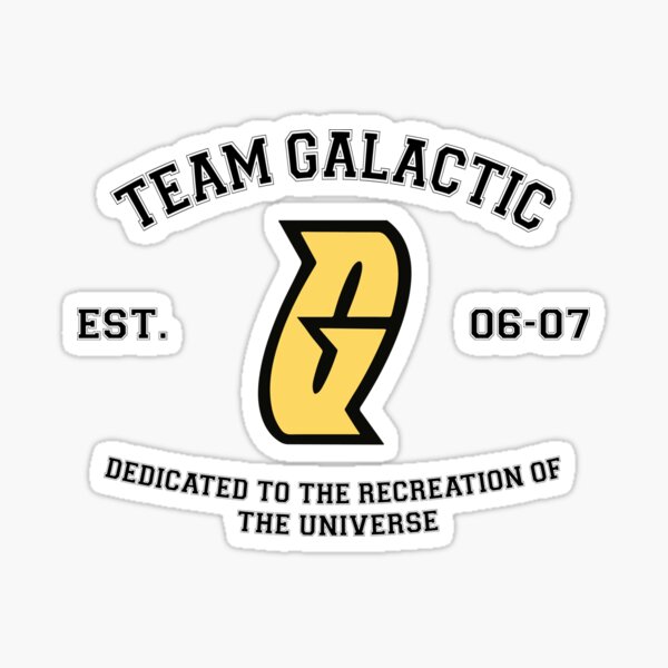 "Team Galactic" Sticker for Sale by haliaArtisan | Redbubble