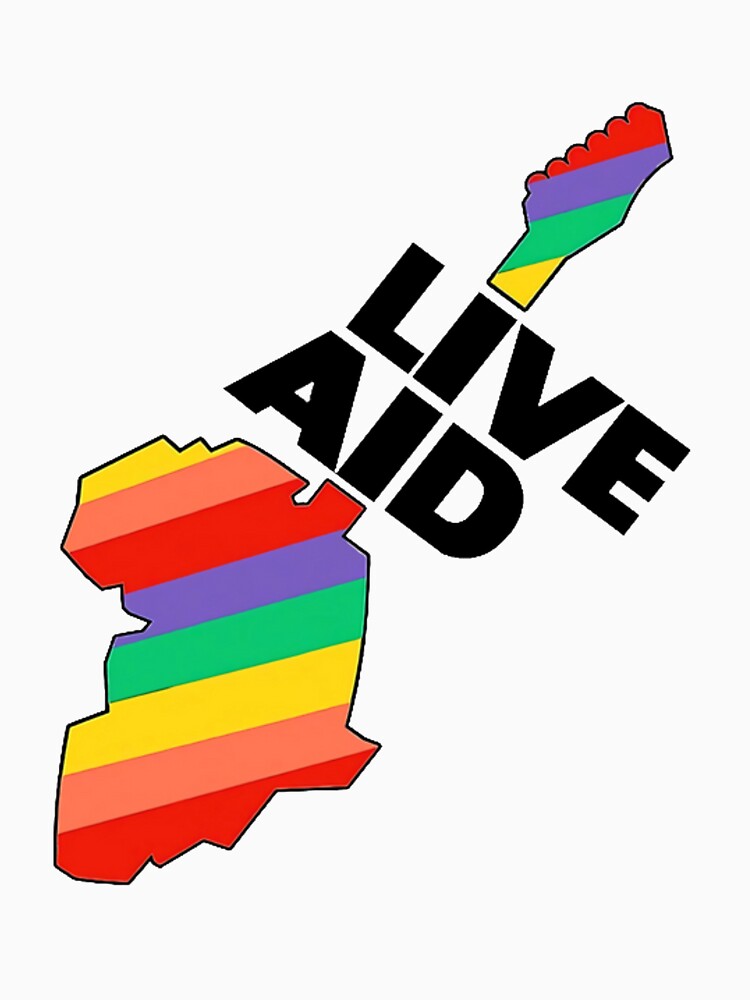 "Live Aid" Essential T-Shirt for Sale by Retroshirts89 | Redbubble